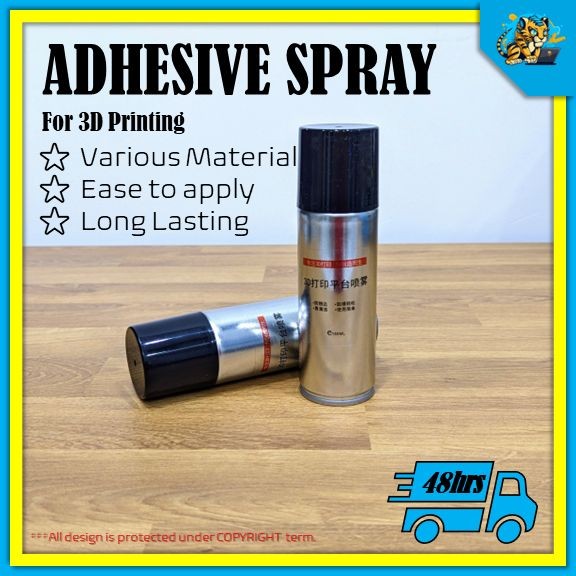 Bed Adhesive Spray for 3D Printing (Suitable for PLA / TPU / PETG / ABS ...