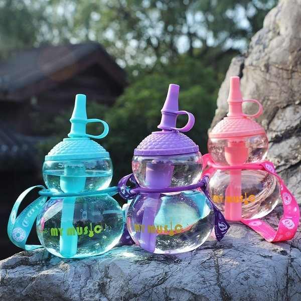 葫芦水壶 Botol air berbentuk labu kreatif kartun cawan labu comel cawan ...