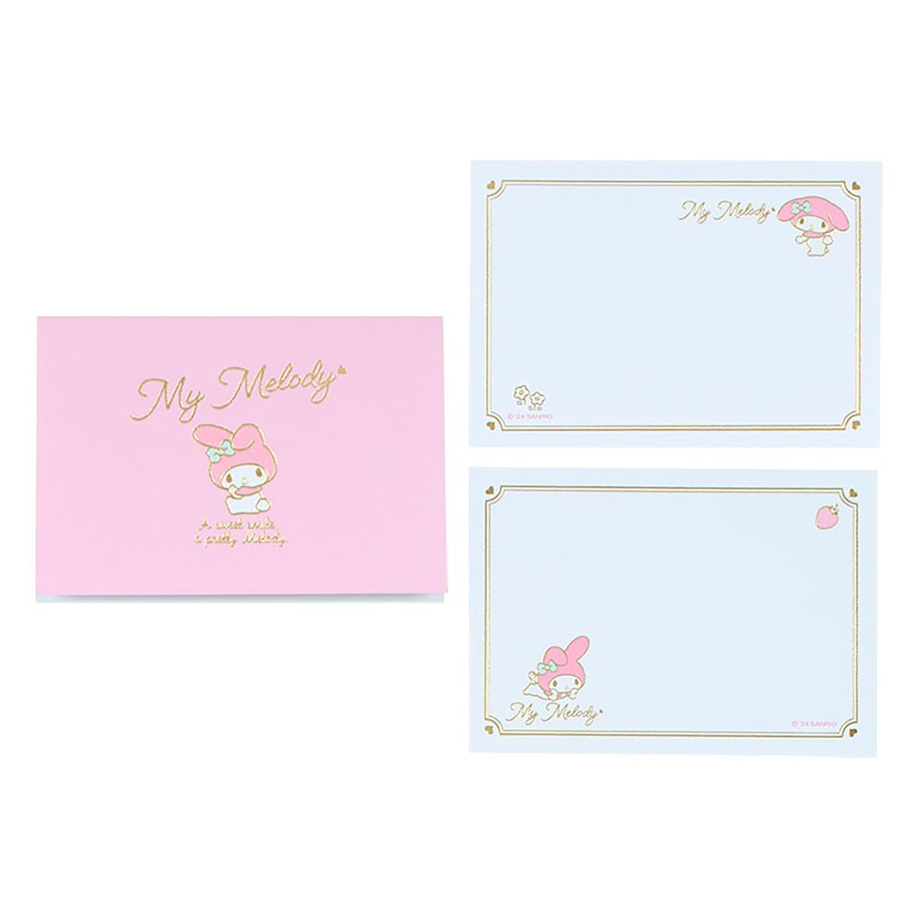 【Direct from Japan】 Sanrio Message Mini Pat My Melody 10 pieces (2 ...