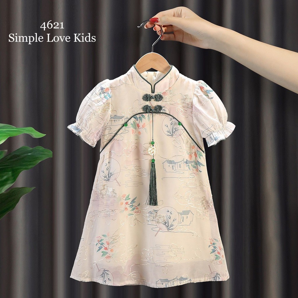 [Simple Love Kids] Girls' CheongSam Dress 4621 | Shopee Malaysia