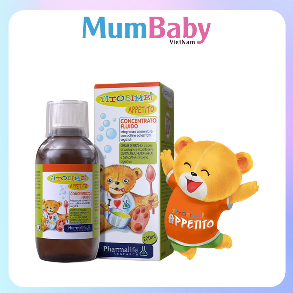 Fitobibi APPETITO Delicious Eating Syrup 3 MumBaby Anorexia Reduction ...