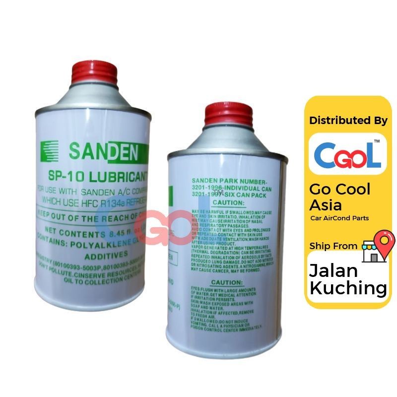 OIL - R134 OIL R134A 250CC(SANDEN/UCM-SP10) PACKING ONLY | Shopee Malaysia