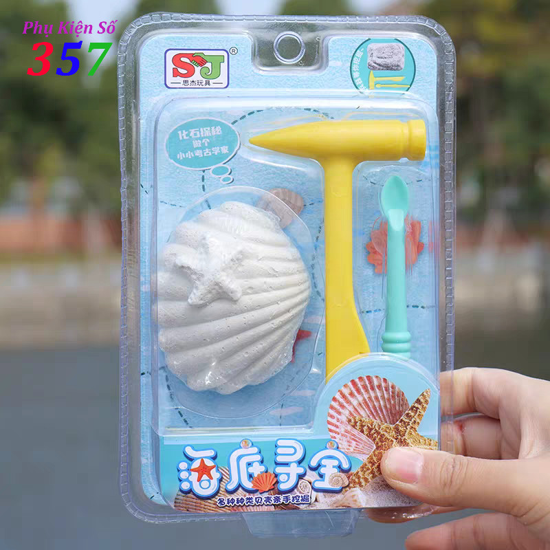 Mini Fossil Digging Archeology Toy with Tools for Children to Find ...