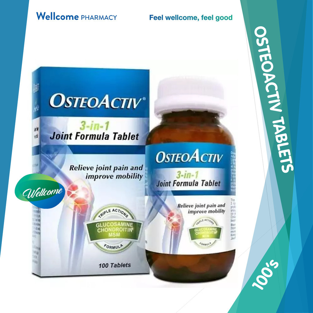 Winwa Osteoactiv 3-in-1 Joint Formula Tablets - 100's | Shopee Malaysia
