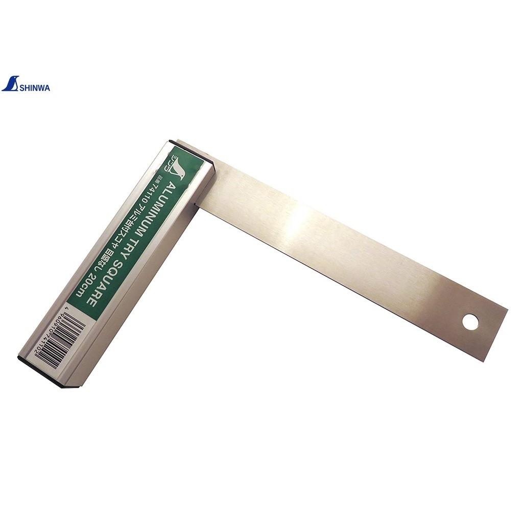 Shinwa 74110 20cm Try Square With Aluminium Base | Shopee Malaysia