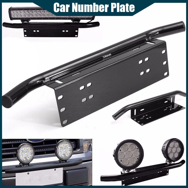Car Number Plate Offroad Front Number Universal Car adjustable bracket ...