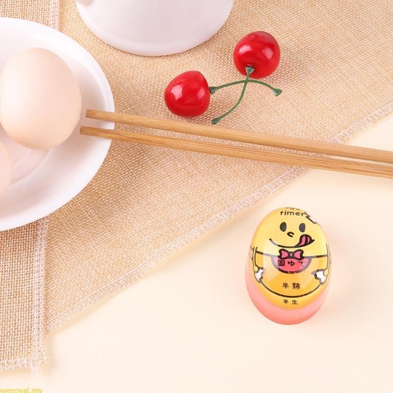 weroyal Egg Timer Pro Soft Hard Boiled Egg Timer That Changes Color When Done No BPA Egg Helper ...
