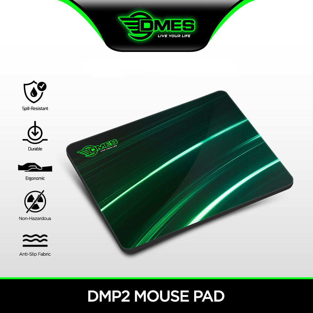 DMES DMP2 Mouse Pad with Spill-resistant Surface / Made with Anti-Slip ...