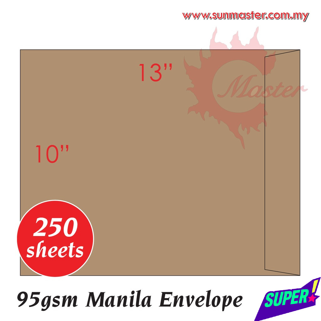 10" x 13" Manila Envelope | A4 Envelope | Brown Envelope | Kraft ...