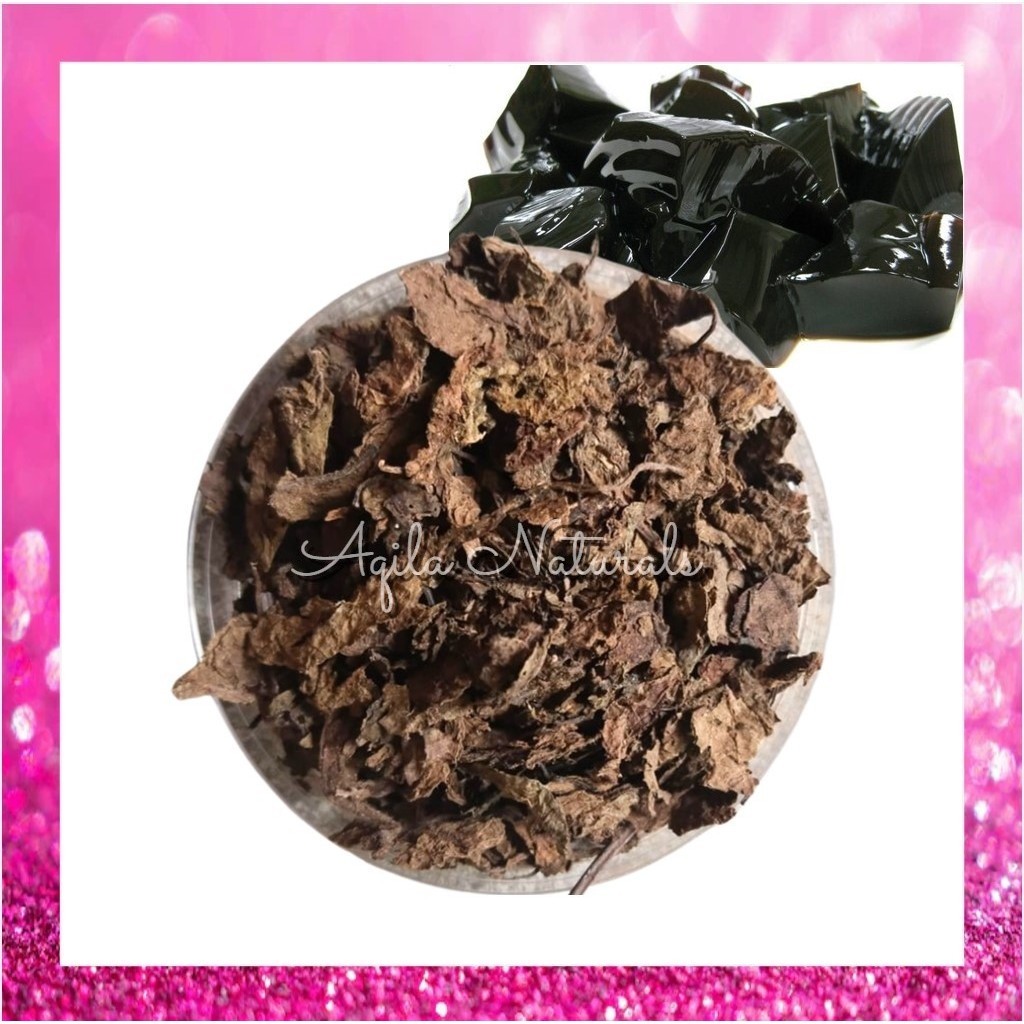 Daun Cincau Hitam Kering Gred A (Mesona chinensis) 100g Cincau hitam ...
