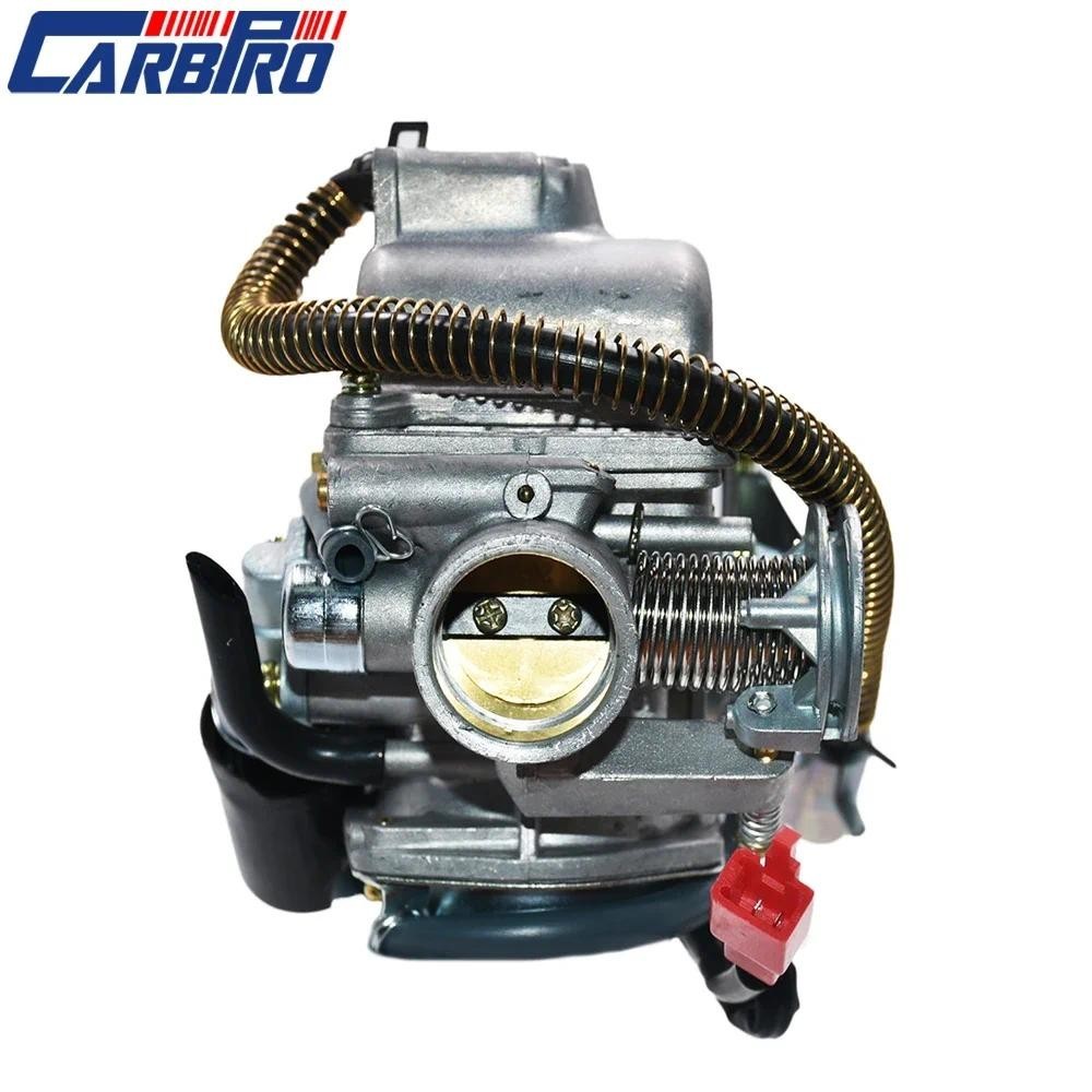 24MM Intake Manifold Carburetor For ATV Gokart Roketa Taotao Sunl JCL ...