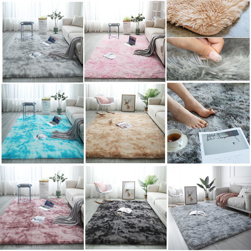 210*180cm Fluffy Carpet Fur Carpet Fluppy Carpet for Home Living Room ...