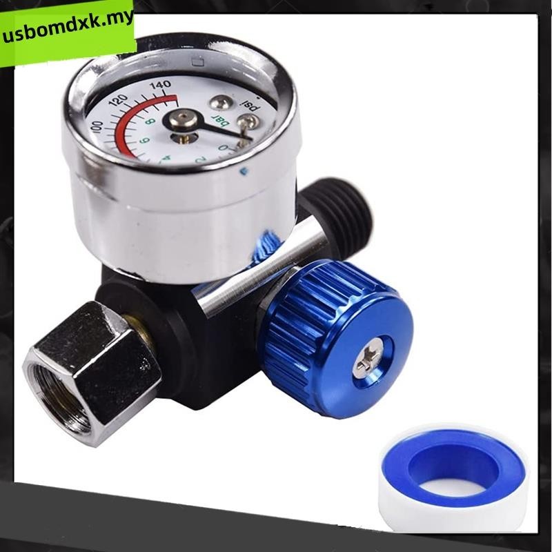 Spray Tools Air Pressure Regulator 1/4Inch-NPT Air Pressure Regulator ...