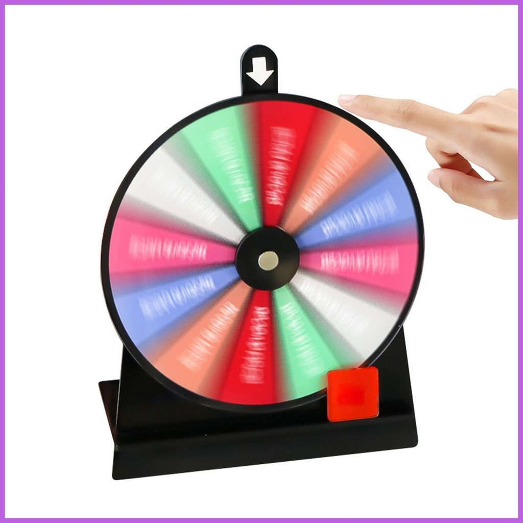Spin Wheel Detachable Wheel of Fortune Wheel Spinner with Stand ...