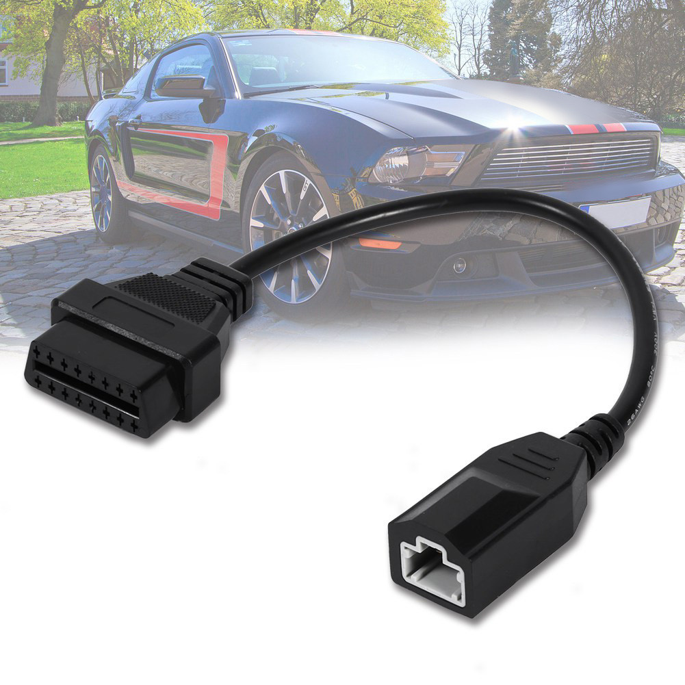 Eleganthome 3 Pin To 16 OBD 2 Auto Car Diagnostic Adapter Connector ...