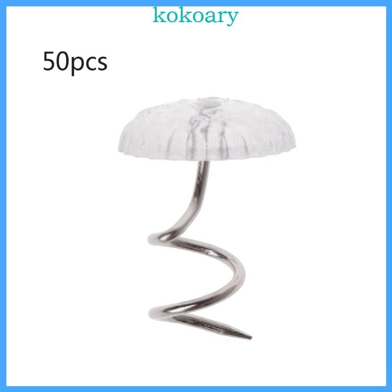 KOK 50 Pcs Upholstery Screw Nail Sofa Twist Pins Decor Tacks for Fixed ...