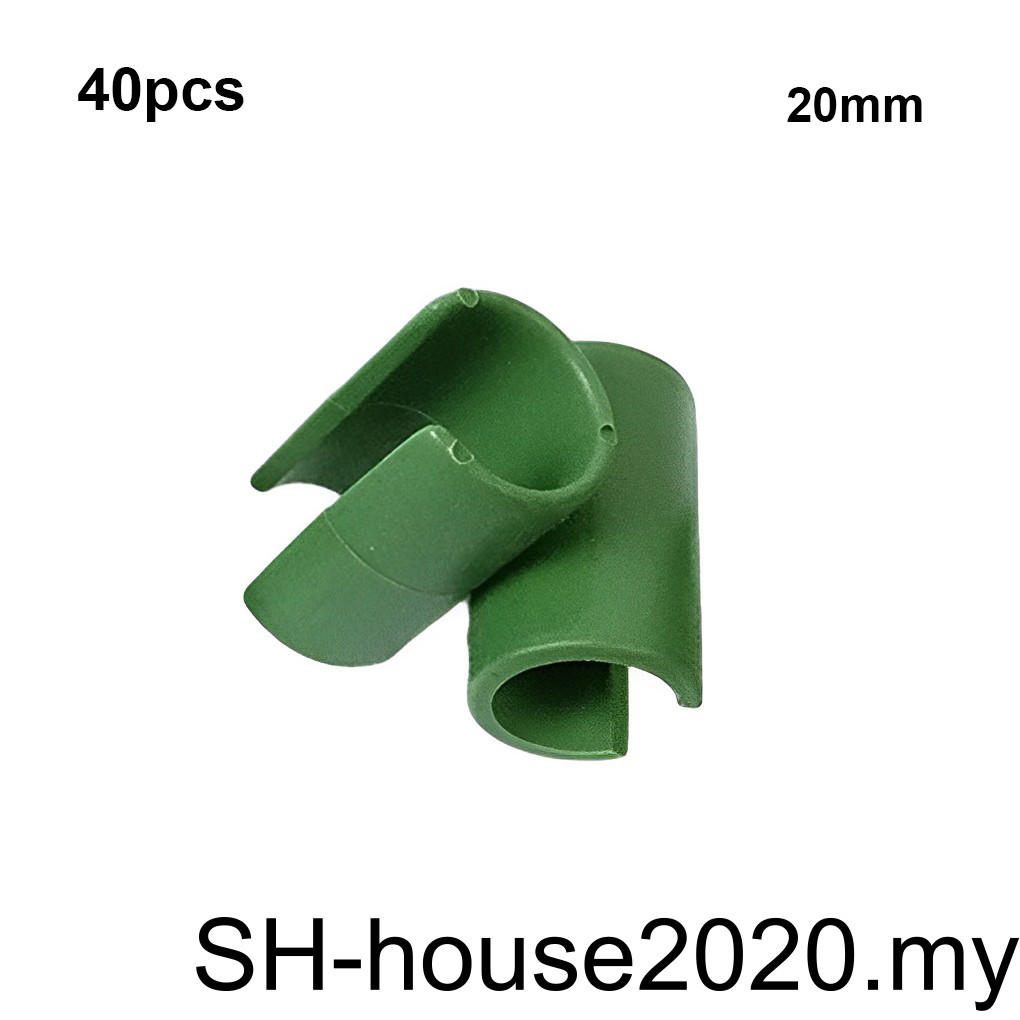 1/2/3/5 40 Pieces Garden Greenhouse Trellis Connectors Tomato Eggplant ...