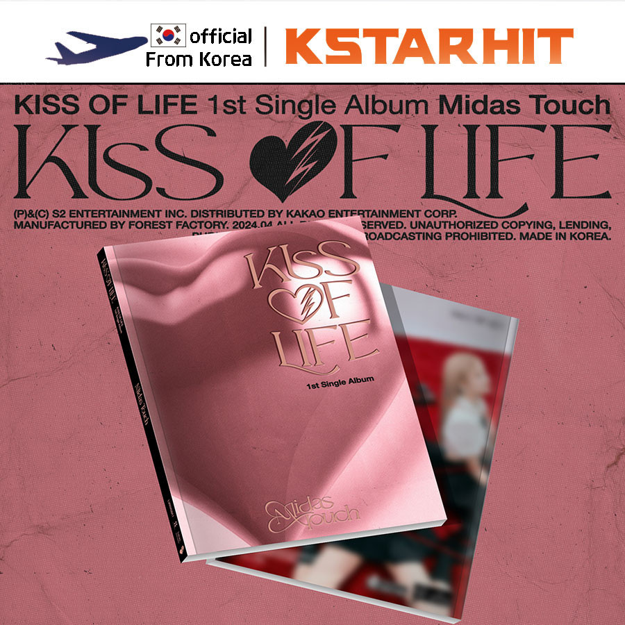 (Photobook) KISS OF LIFE - Midas Touch (1st Single Album) | Shopee Malaysia