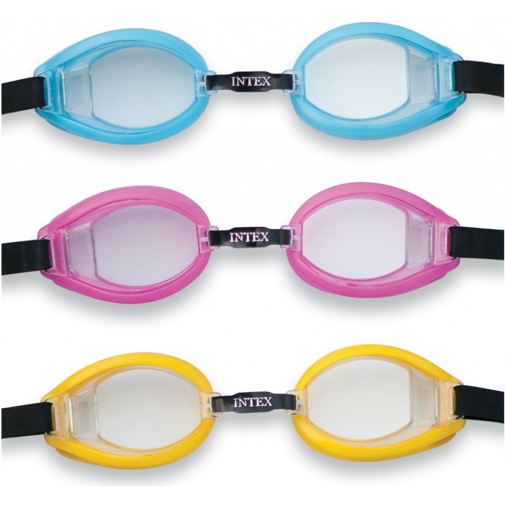 ORIGINAL INTEX Kids Swimming Goggle Kids Goggle Kids Swim Goggle Cermin ...