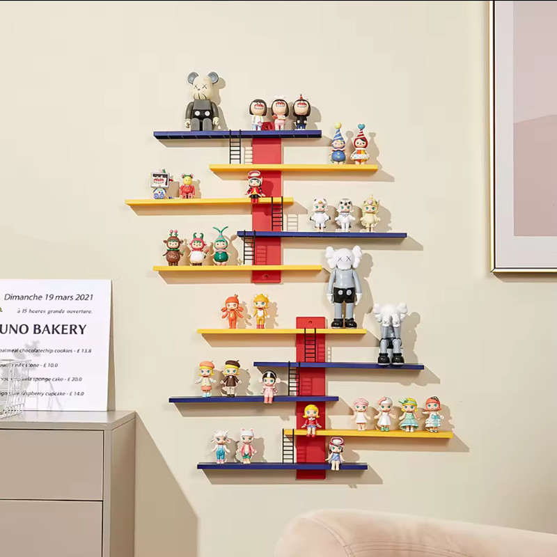 Blind Box Display Wall Mounted Display Shel Plastic Modern Art Display ...