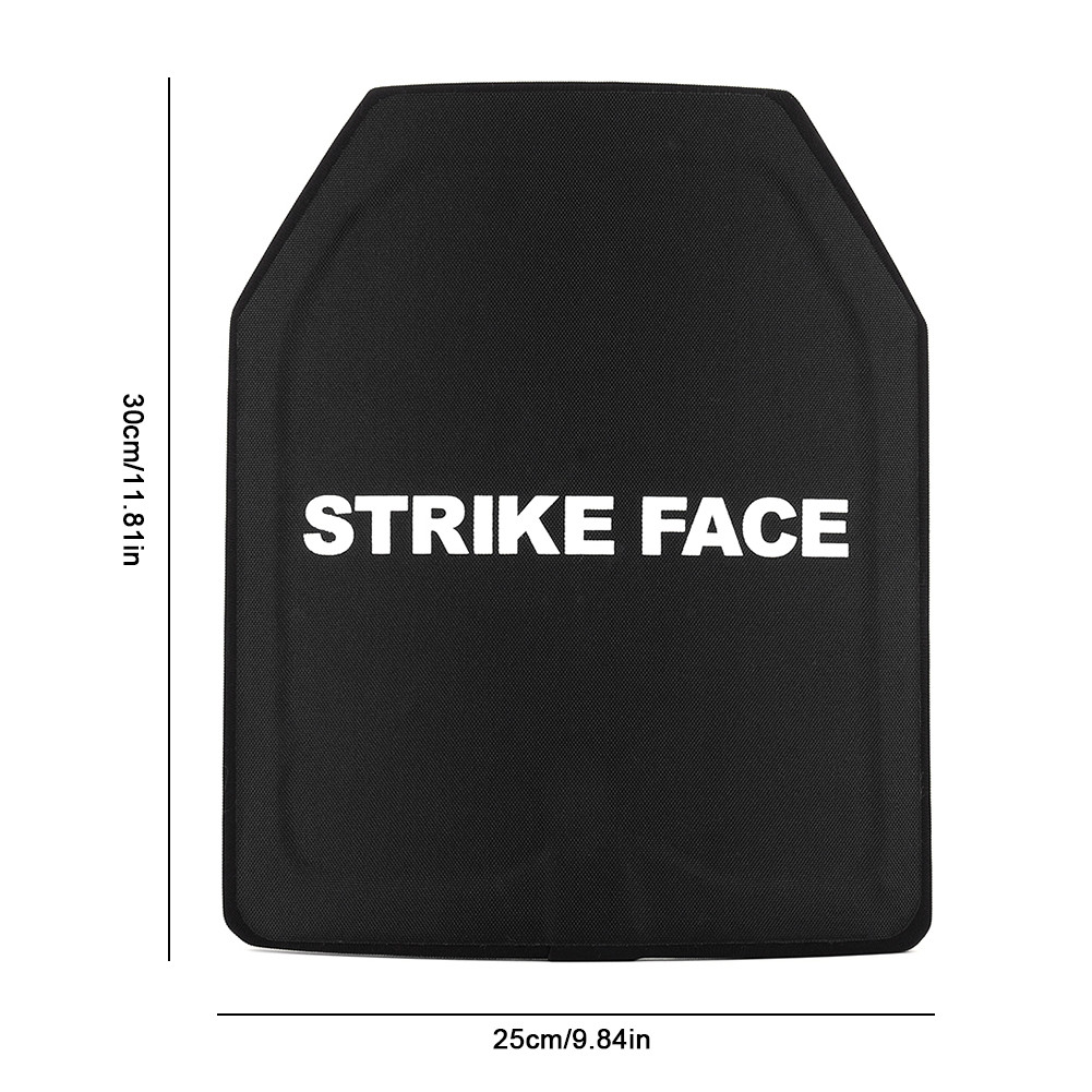 Bv # 30x25cm Bullets-Proof Plate PE IIIA Body Armor Safety Vest ...