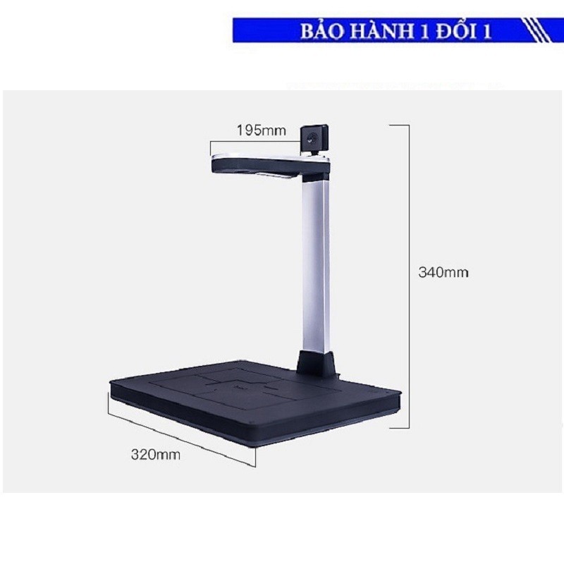 Portable Color Scanner Object Projector Smart Auto Focus Document ...