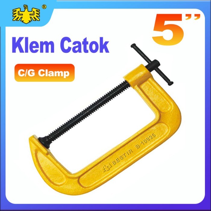 KAYU C/g Clamp Set Vise Clamps Heavy Duty Table Clamp Tools 5" Inch ...