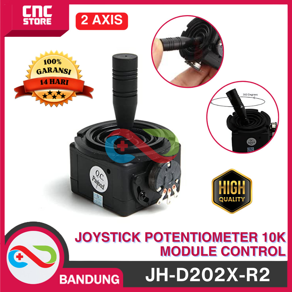 Jh-d202x-r2 R4 2-AXIS JOYSTICK POTENTIOMETER 10K MODULE STICK PTZ - 10K | Shopee Malaysia