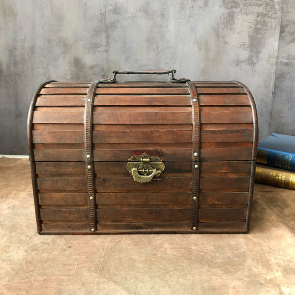 tabung kayu 5000 tabung kayu viral tabung duit Antique Treasure Box ...