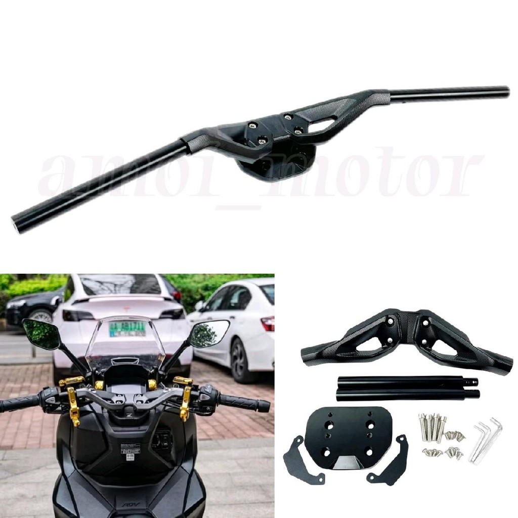ADV150 ADV160 SYM HUSKY150 RACING HANDLE BAR CROSSBAR HANDLEBAR CNC ADV ...