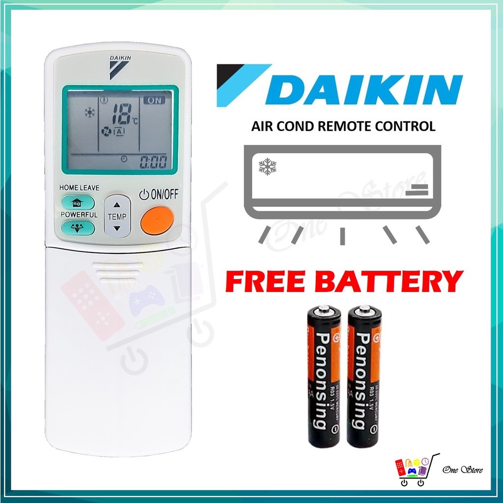 Ready Stock ~ Daikin Air Conditioner Remote Control | Shopee Malaysia
