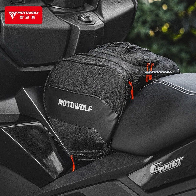 MOTOWOLF MB5 Motor Fuel Tank Bag Hard Sheel Pedal Motorcycle Triangle ...