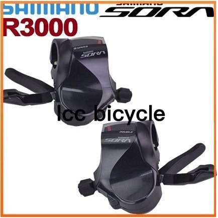 SHIMANO R3000 Series Road Bike 2x9 Shifter SL R3000 RAPIDFIRE PLUS ...
