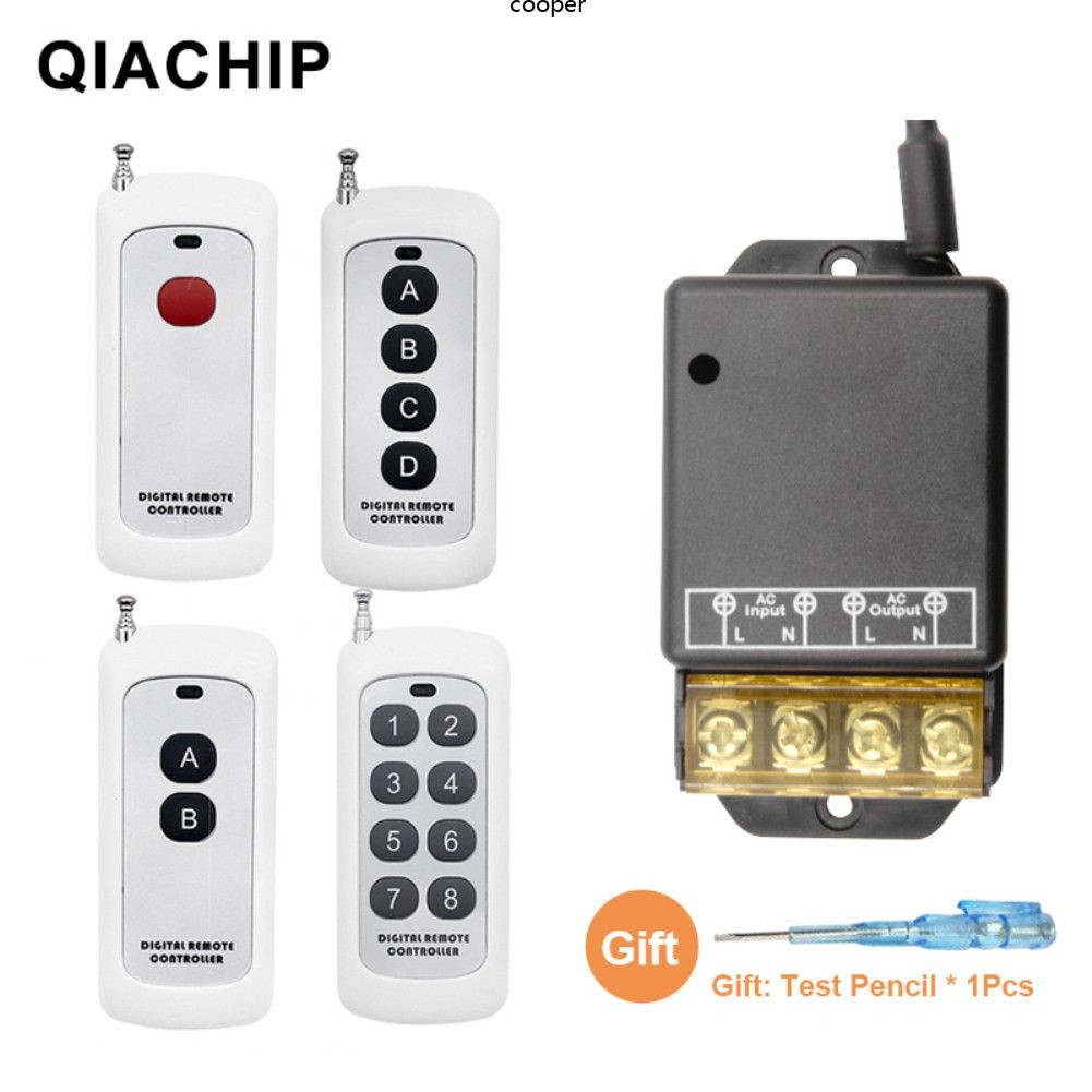 Ready Stock DIY Smart Home RF Relay Switch 433Mhz Wireless For Water ...