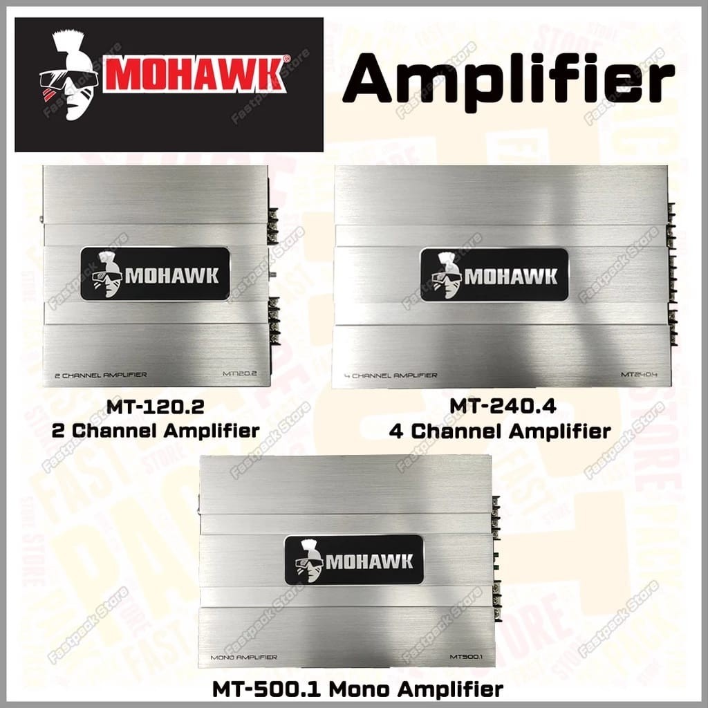 Mohawk MT Series MT120.2 2 Channel / MT240.4 4 Channel / MT500.1 ...