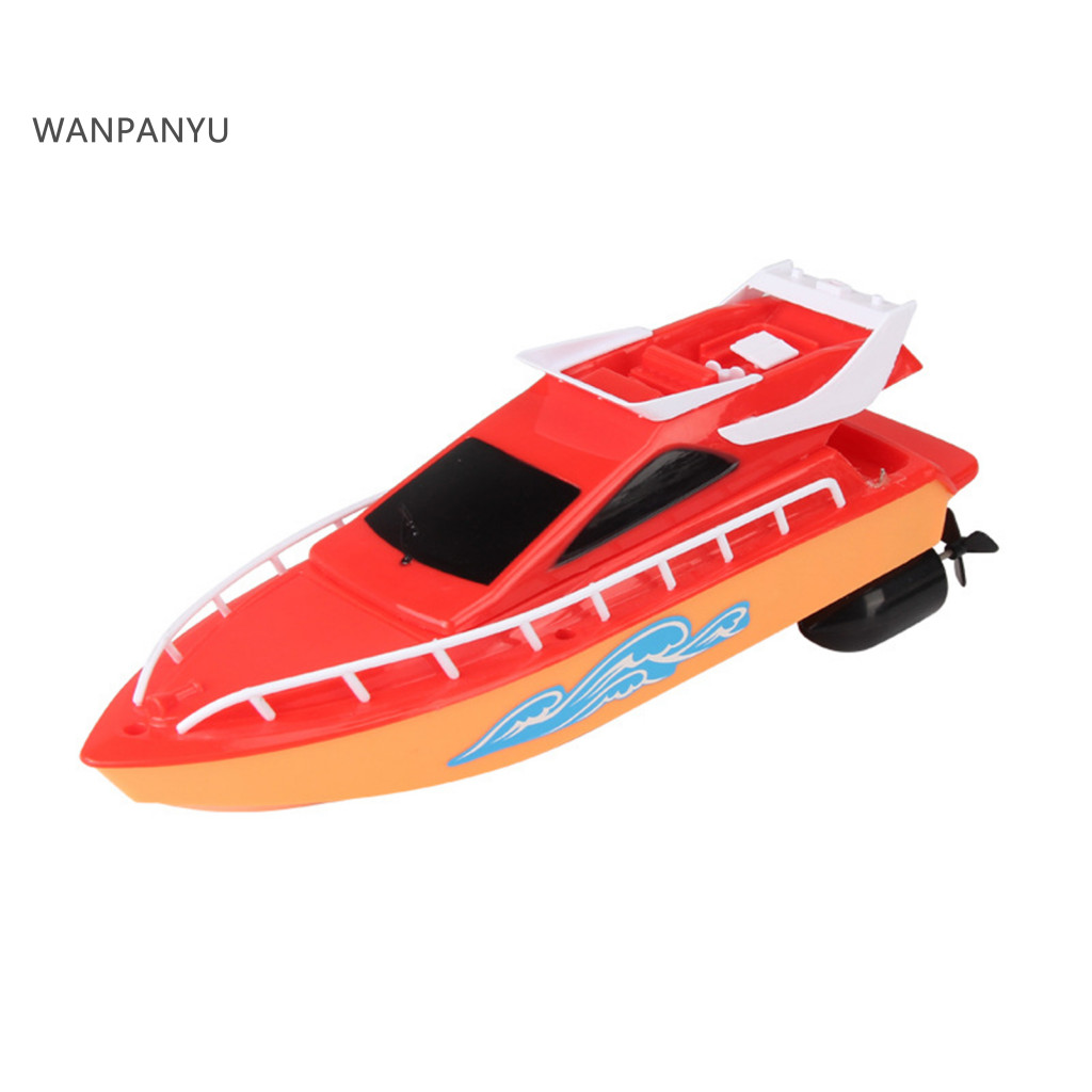 wanpanyu Speedboat Toy Remote Control Battery-operated Powerful Motor ...