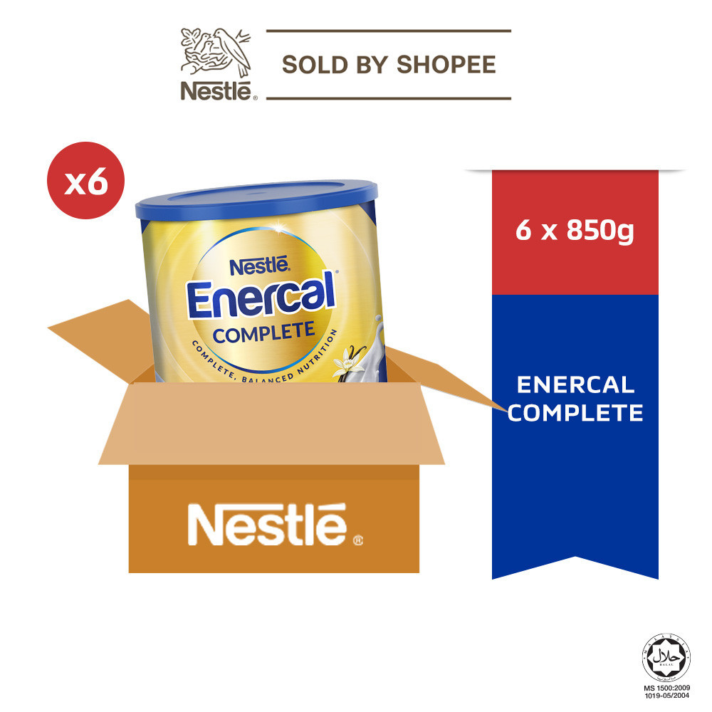 [Bundle of 6] ENERCAL Complete Milk Formula Powder - Adult Complete ...
