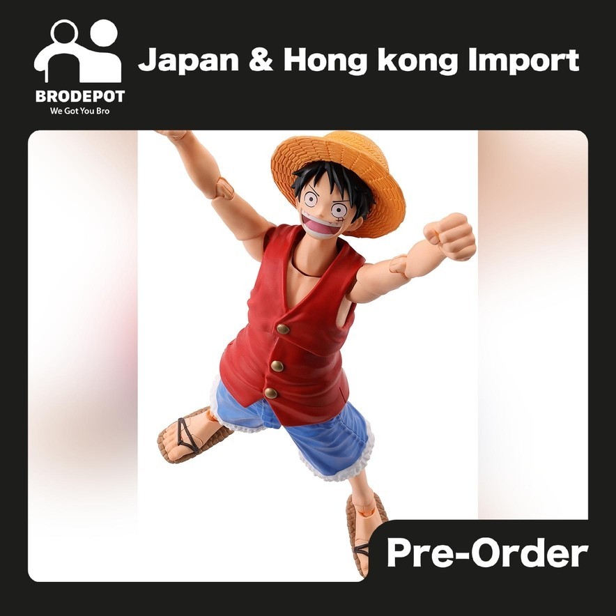 [Pre-order:2024-08] Bandai Tamashii Nations S.H.Figuarts One Piece MONKEY.D.LUFFY ROMANCE DAWN ...