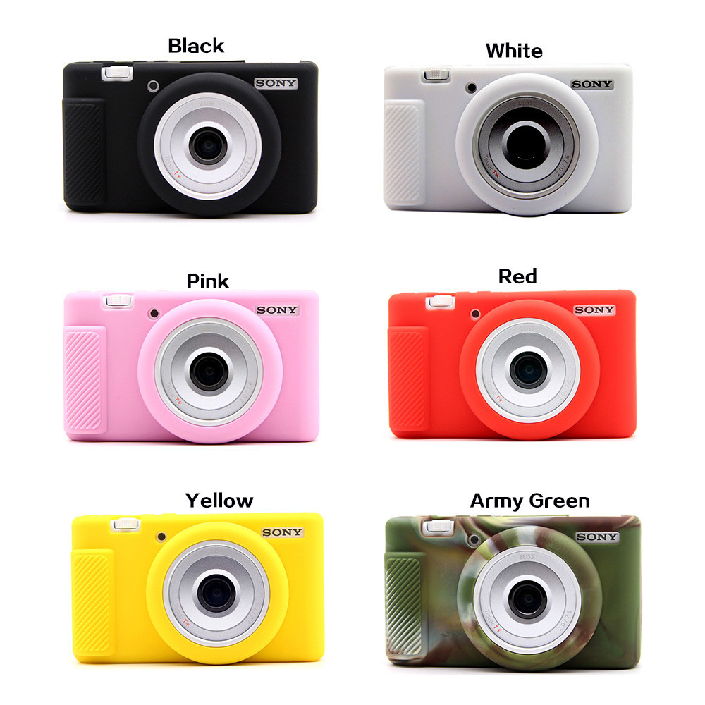 Silicon Camera Case Body Cover Frame Rubber Skin for Sony ZV1F ZV1 ...