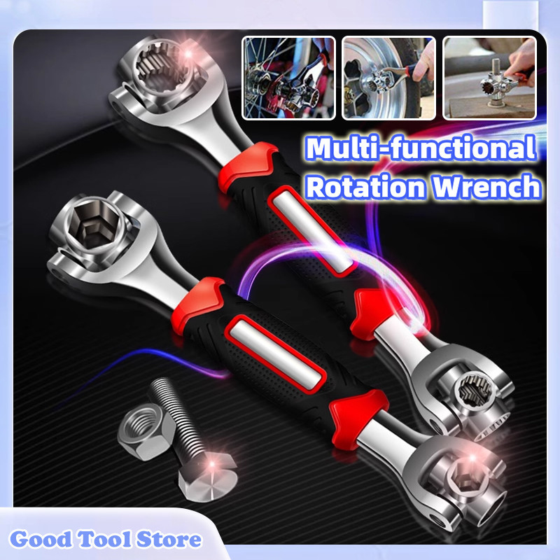 52 IN 1 Universal Upgraded Wrench 360 Degree Rotation Multi-functional ...