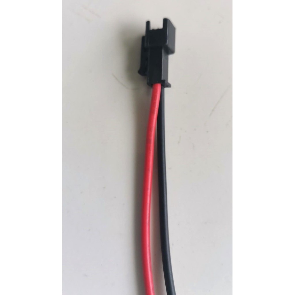 HITAM Jst SM 2Pin 2P SM2P Connector Cable 18AWG Black Socket Male ...