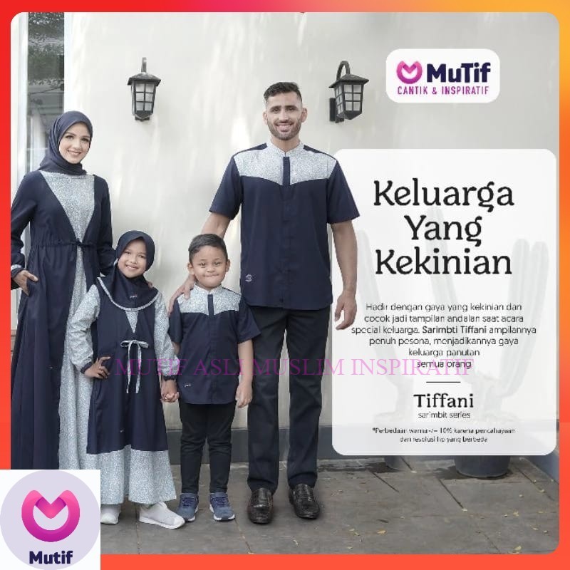 Mutif ORI | Mutif Tiffani Alachwan - Navy Blazer | Mutif Sarimbit ...