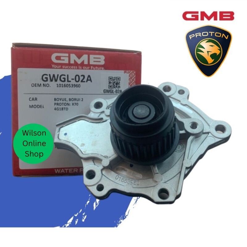GMB Geely Proton X70 1.8T Turbo Water Pump GWGL-02A | Shopee Malaysia
