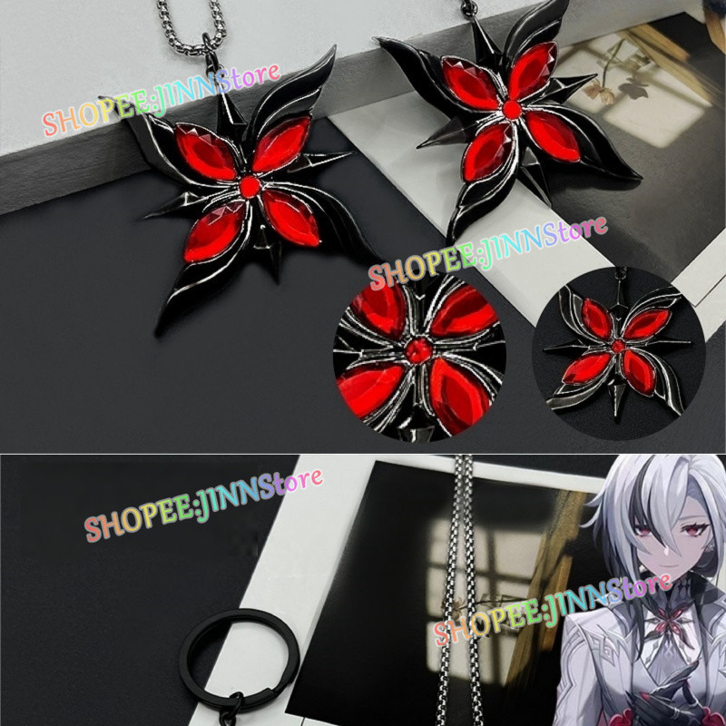 - JINN - GENSHIN IMPACT Cosplay Pendant GENSHIN SNEZHNAYA FATUI THE ...