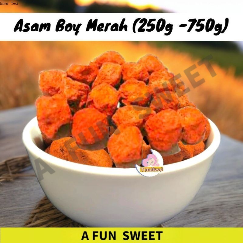250g /500g /750g Asam Boy Merah ada biji masam masin Hong mei li (halal ...
