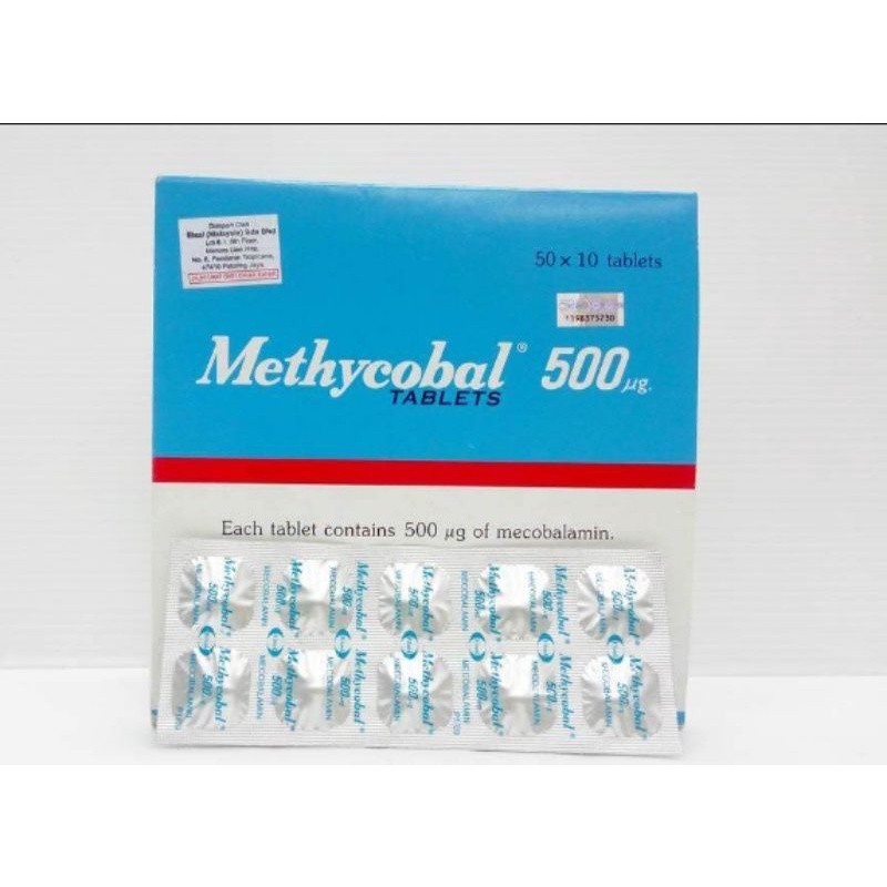Eisai Methycobal Tablet 500mg 10's Tablets | Shopee Malaysia