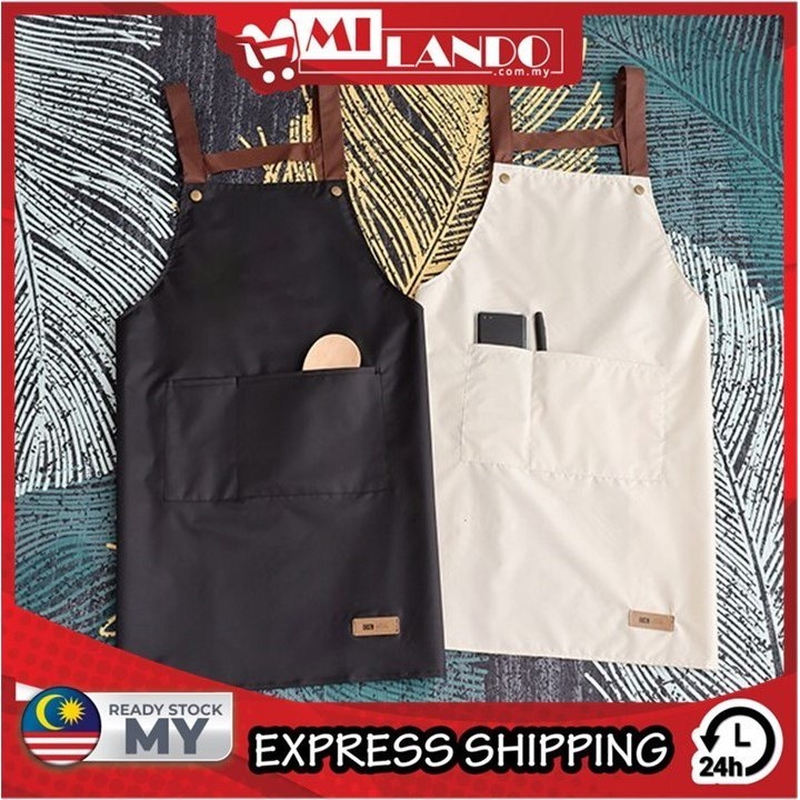 MILANDO Kitchen Apron Thin Waterproof And Oil-Proof Kitchen Accessories ...