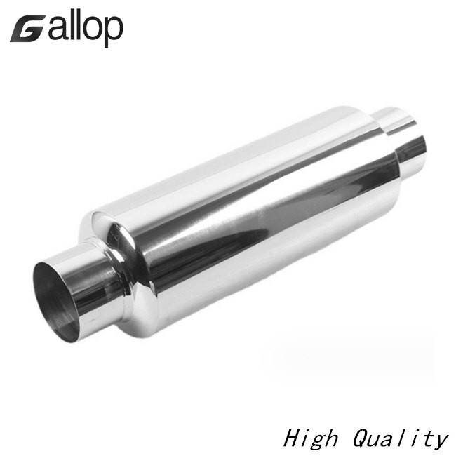 Gallop1 2.5-inch Universal Resonator Muffler Stainless Steel Exhaust ...