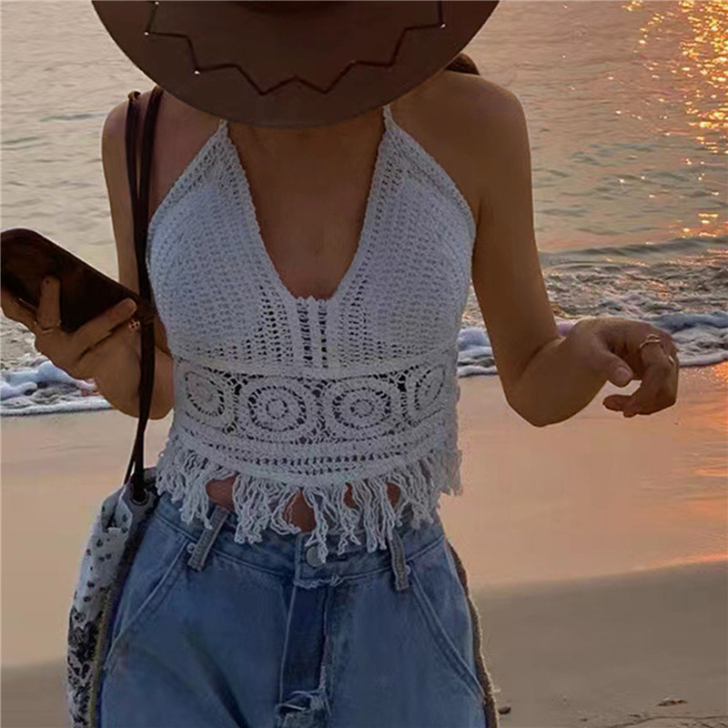Beach Outfit For Women Crochet Top Beach Wear Crochet Swimwear Crochet ...