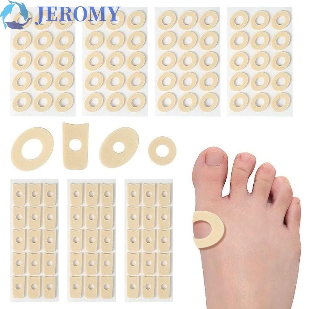 JEROMY Callus Cushions Pads Patch Brace Self Adhesive Latex Toe Pads ...